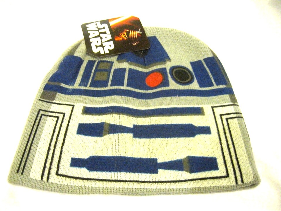 Disney Kid's Star Wars R2D2 Join the Resistance Knitted Beanie Hat ...