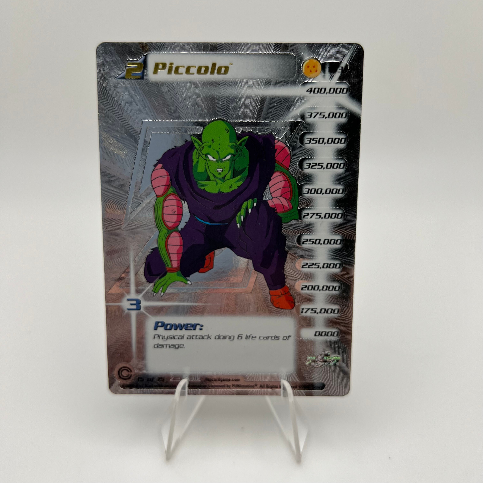2000 Score Dragon Ball Z DBZ CCG TCG Piccolo #193 - Metallic Foil | eBay