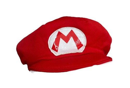 🔥NINTENDO SUPER MARIO BROS. PLUMMERS NEWSBOY HAT ADULT ONE SIZE COSPLAY ...