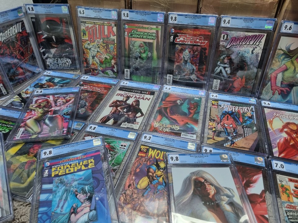 CGC Comic Lot, Graded Comic Bundle, Marvel DC Comic Lot | eBay