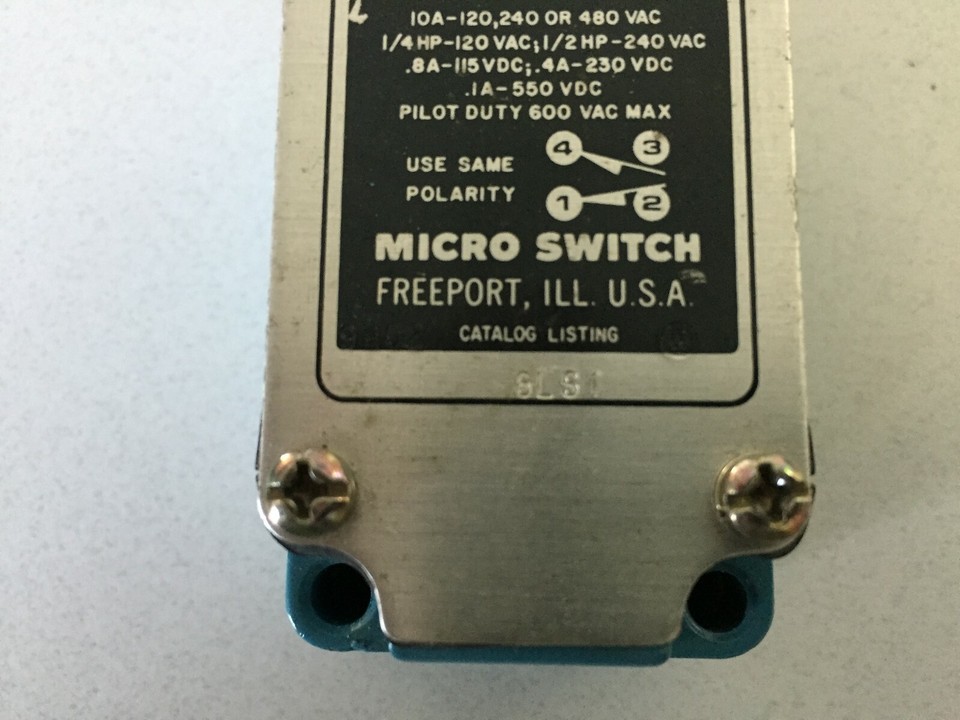MICRO SWITCH 8LS1 LIMIT SWITCH BODY | eBay