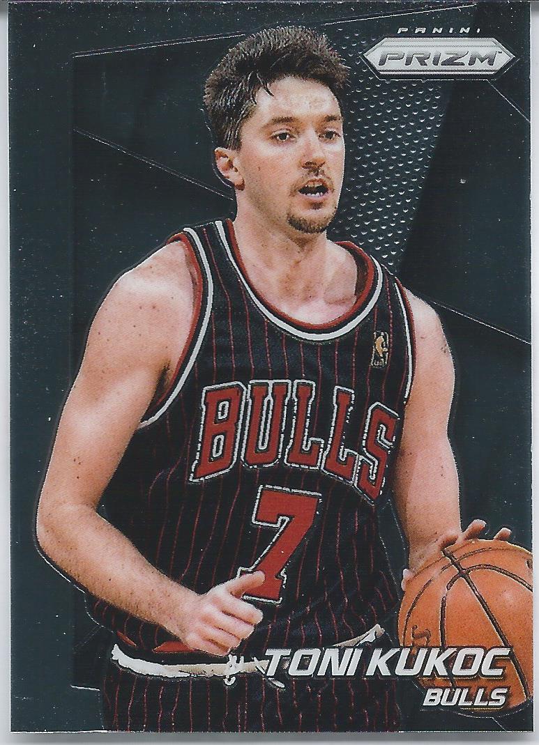 2014-15 Prizm TONI KUKOC NBA Chicago Bulls 76ers Atlanta Hawks ...