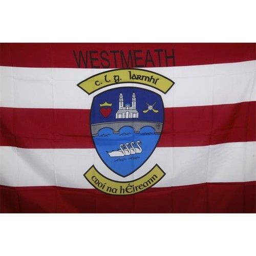 Westmeath GAA Official 5 x 3 FT Flag - Crested Irish Gaelic Football ...