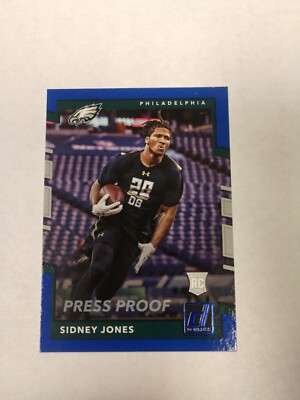 2017 Donruss Press Proofs Blue #351 Sidney Jones (PWE) | eBay