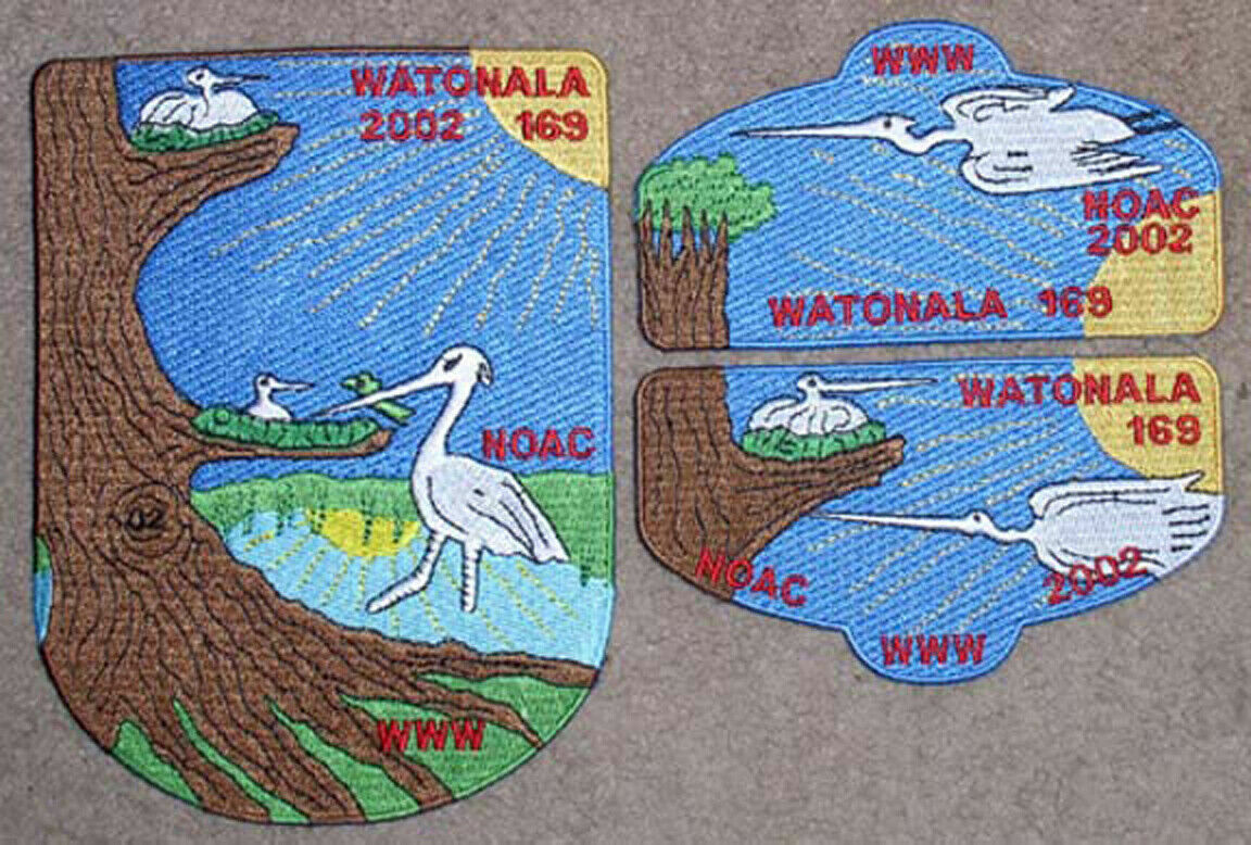 OA #169 Watonala 2002 NOAC 3pc Set - S28, S29, X10 | eBay