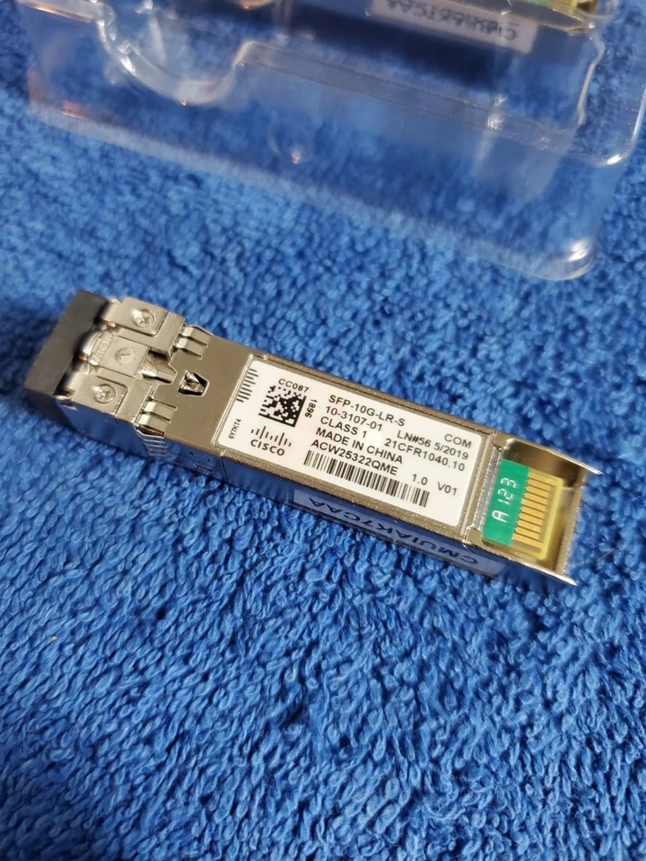 Cisco Cisco SFP-10G-LR-S 10GBASE-LR SFP +Modules Holograms | eBay