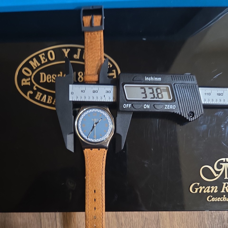 1991 ASCOT Rare Classic Swatch | 90s Blue Elegant Rare Swiss Swatch ...