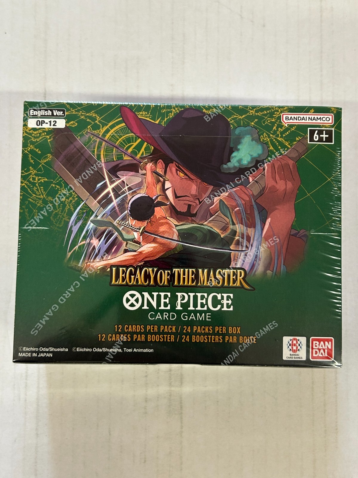 One Piece OP12 Legacy of the Master Sealed Case (x12 Booster Box ...