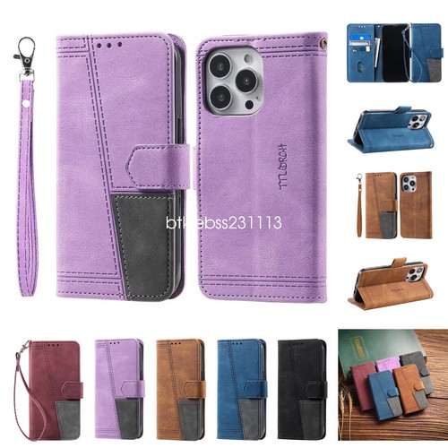 Flip Splice Leather Wallet Phone Case For Honor X6A X6B X8B X8C X9C 200 ...