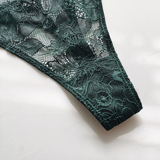 Women's Sexy Lace Low Waist Thongs Panties Intimate G-String Briefs ...
