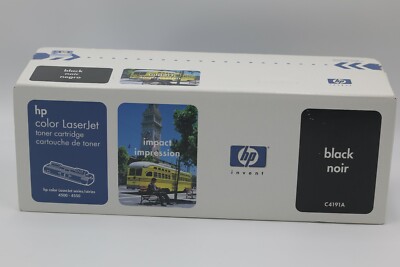 Genuine New HP C4191A HP 4500 Toner Cartridge Black | eBay