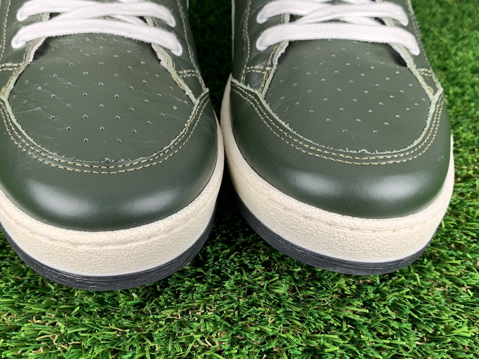 Mecap Libera Tutti Green Leather Sneakers Men's Size 13 | 46 Made in ...