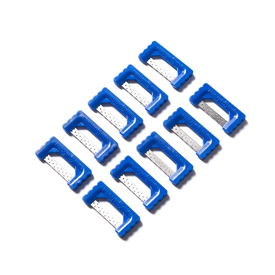 10pcs Dental Interproximal Reduction Strips Orthodontic IPR strips ...