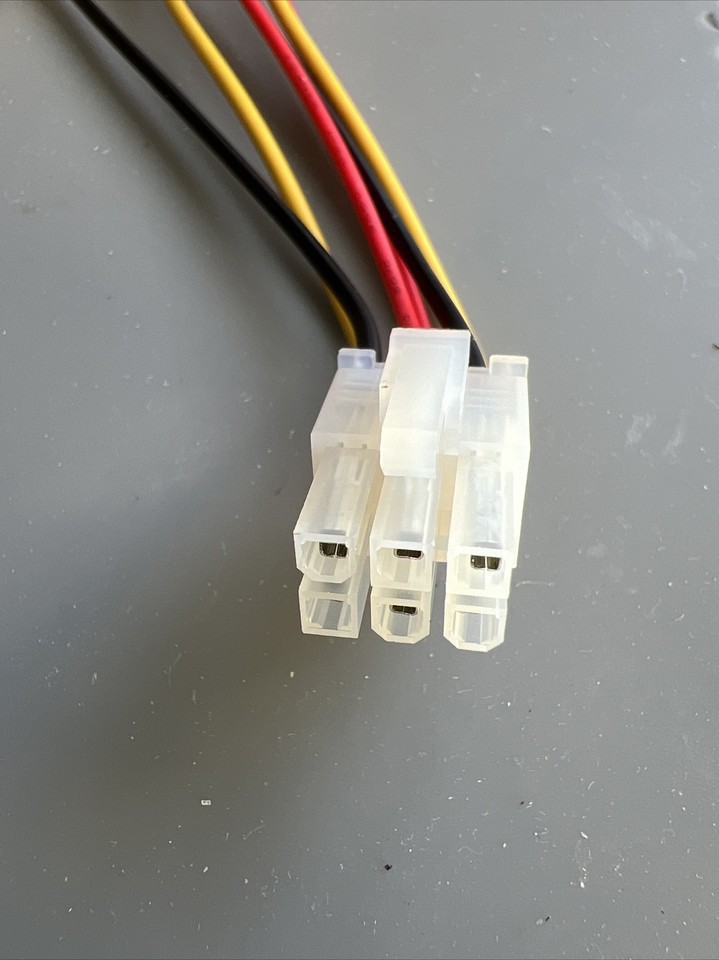 Rockford Fosgate Punch Amplifier 6-Pin Speaker Wire Harness Plug 45HD ...