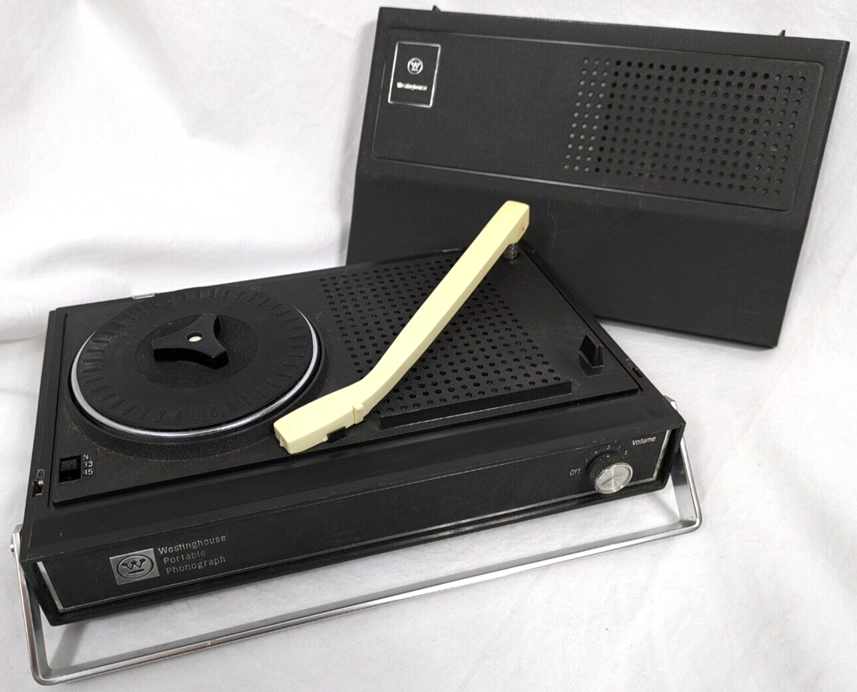 Westinghouse Record Vintage Westinghouse Stereo Portable Record Player