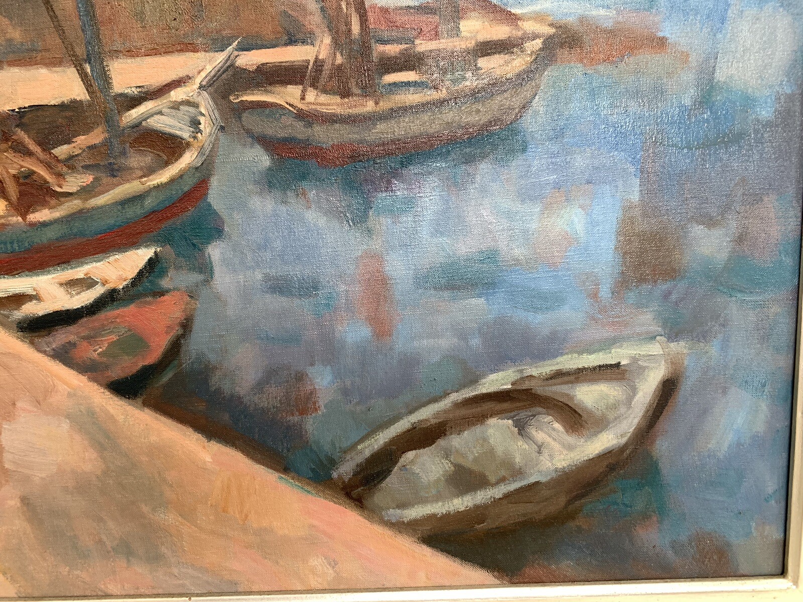 Mario Castellani - Olio su Tela - Pittore Ligure | eBay