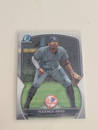 2023 Bowman Chrome - Prospects Roderick Arias #BCP-199 Mojo Refractor ...