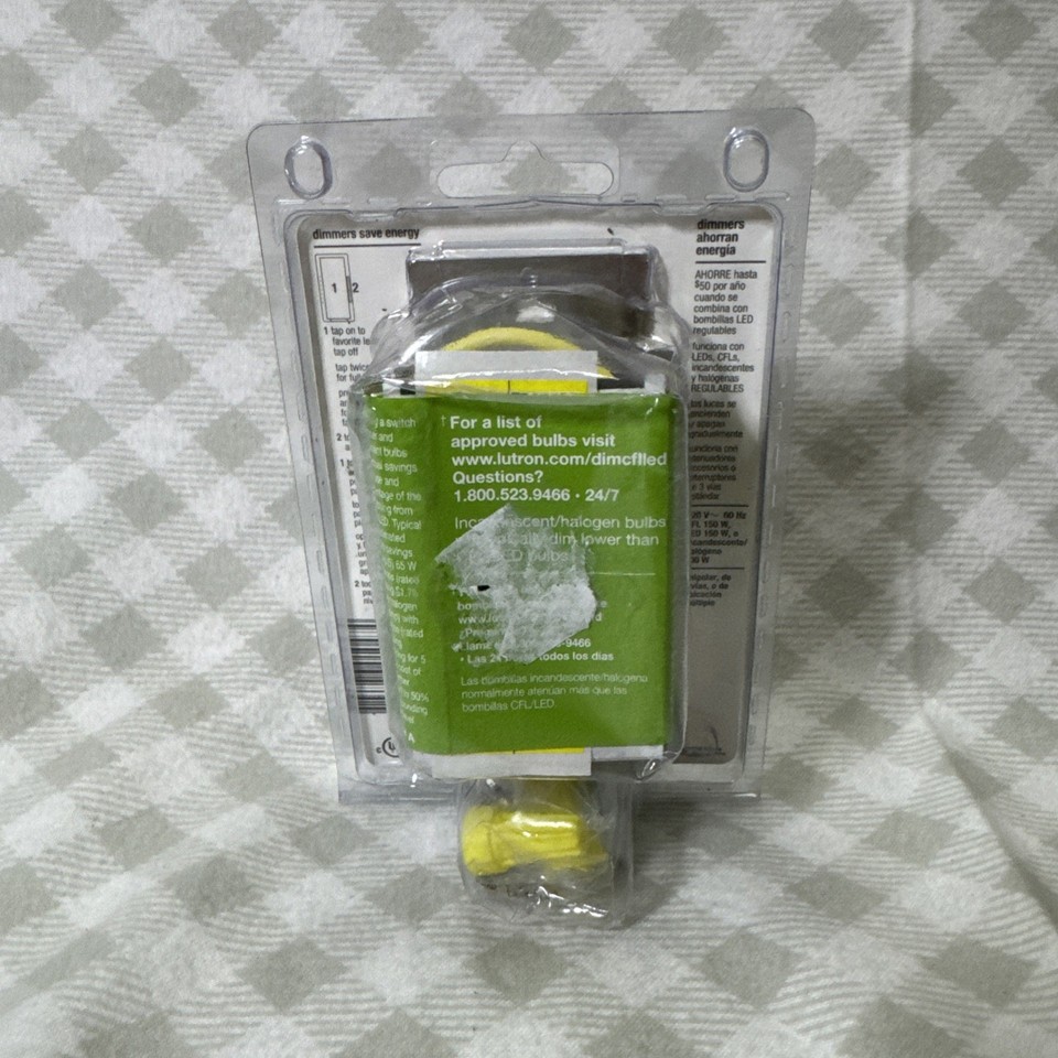 Lutron C.L Digital Dimmer ~White~ Use for Single, 3-Way, Multi MACL ...