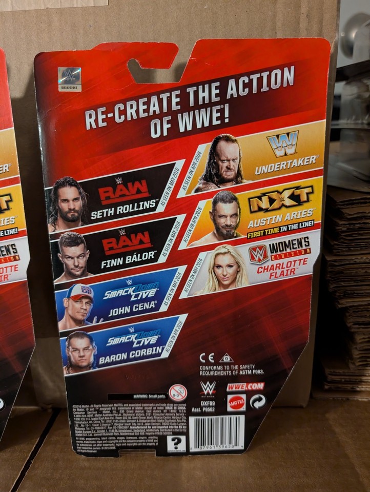 WWE Mattel Basic Series 71 Austin Aries First Time In The Line NXT MLW ...
