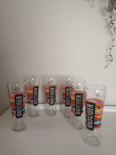 6 X Magners Outcider Pint Glasses | eBay UK