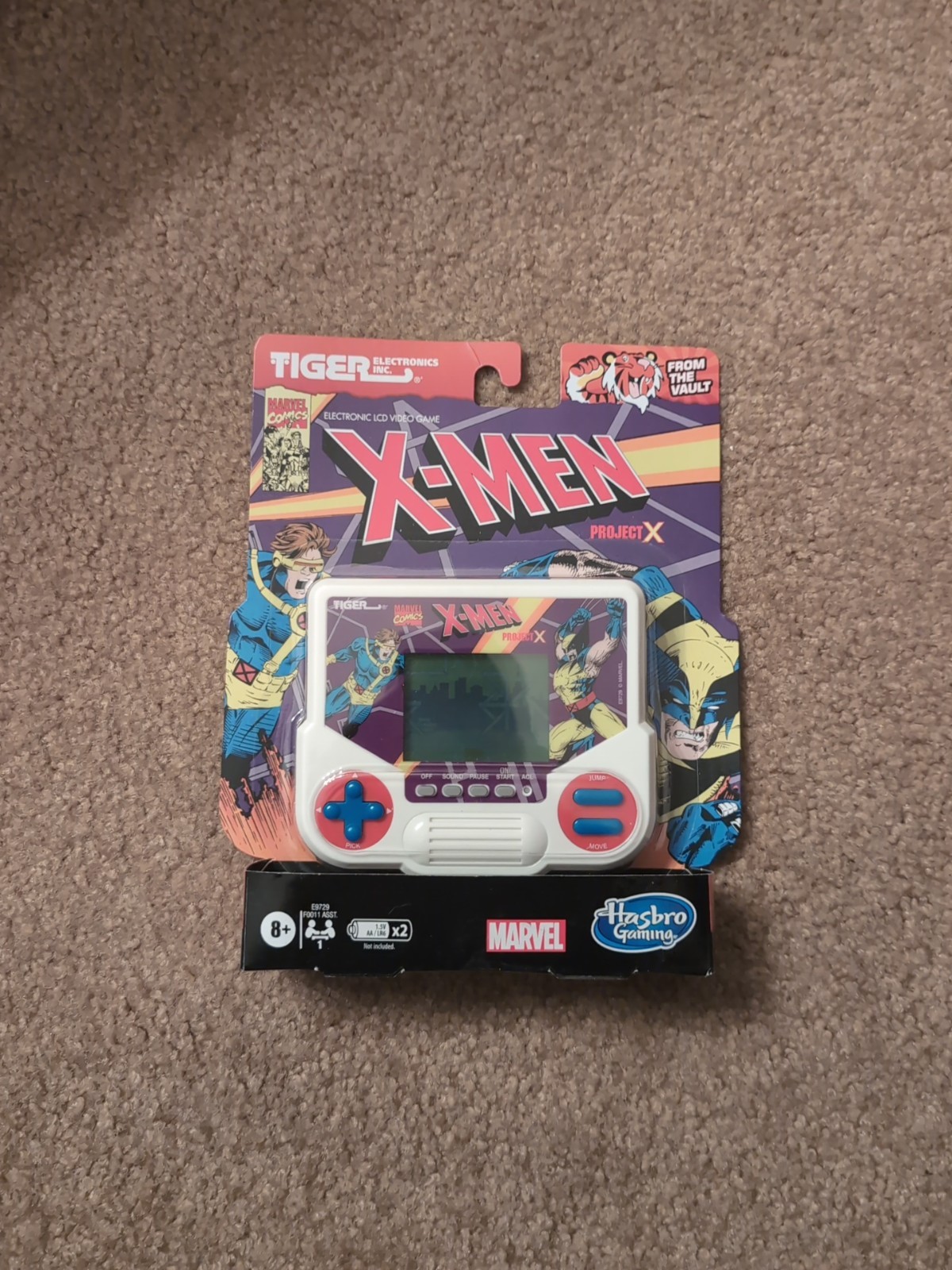 Project X Marvel Comics X-Men Handheld Game Hasbro Gaming Tiger ...