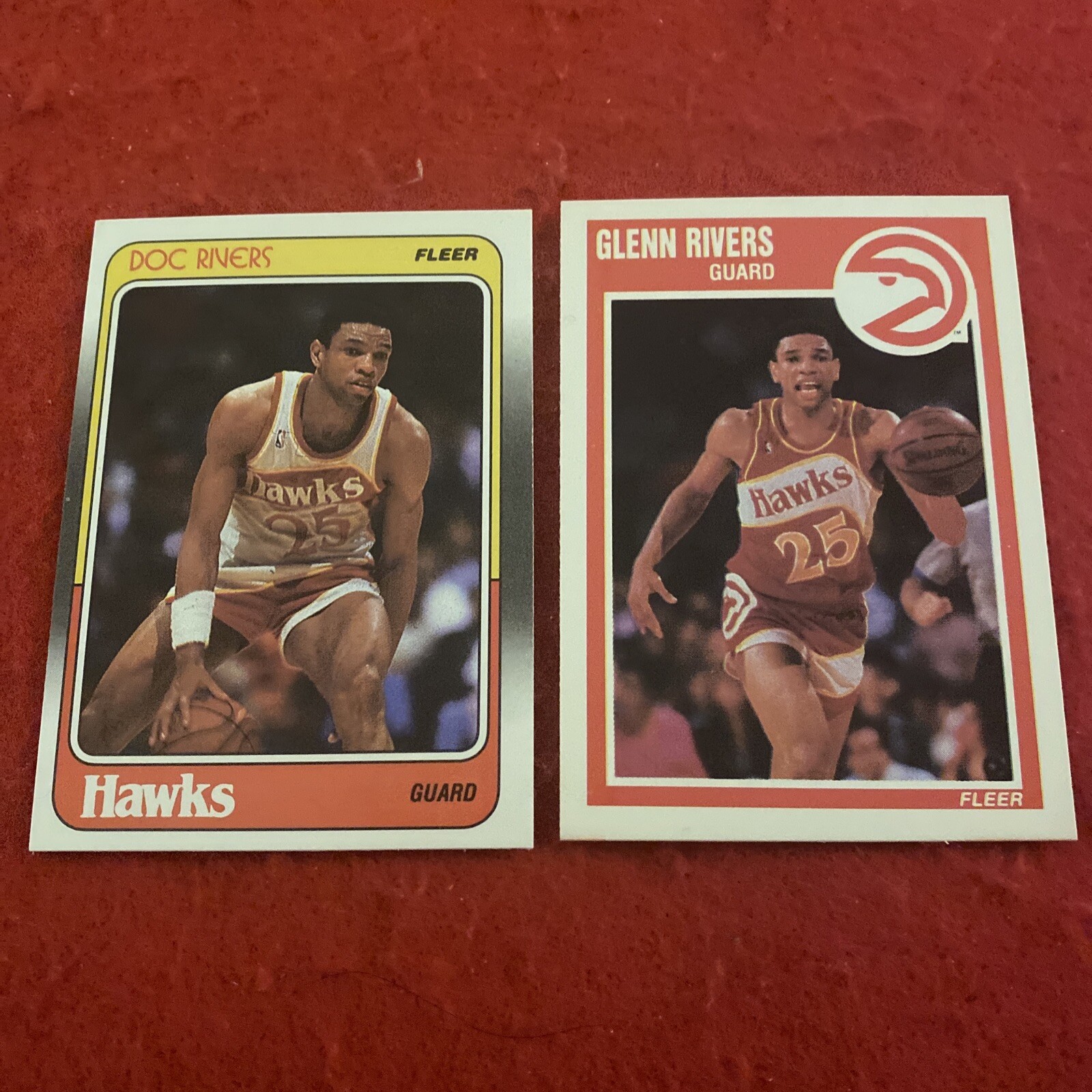 1988-89 (#3) and 1989-90 (#5) Fleer Glenn Doc Rivers | eBay