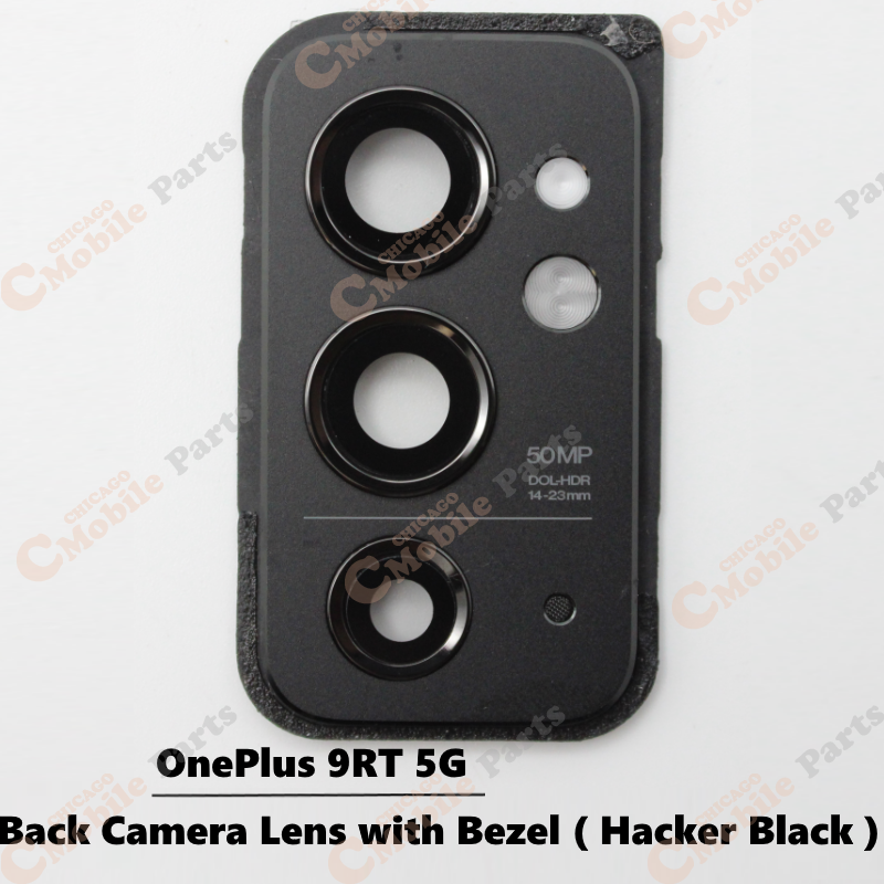 Oneplus 9RT 5G Rear Back Camera Lens with Bezel ( Hacker Black ) | eBay
