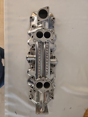 Offy Offenhauser 42-48 59A Ford Mercury flathead stromberg 97 2 carb intake | eBay
