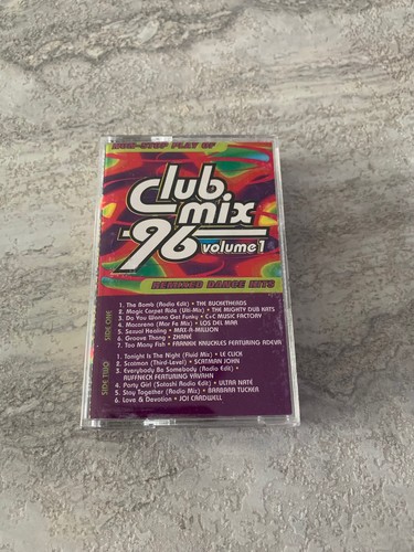 Club Mix ‘96 ~ Volume 1 ~ Cassette Tape | eBay