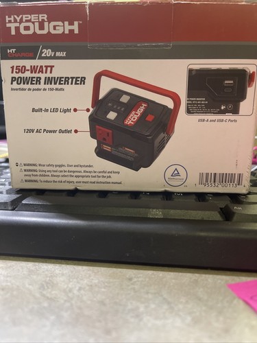 Hyper Tough 20V Power Source/Inverter Battery Not Included | eBay
