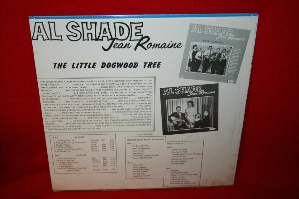 AL SHADE & JEAN ROMAINE Little Dogwood Tree LP SEALED ALJean 102 ...