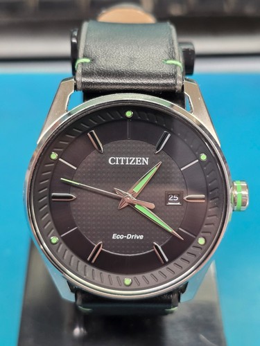 Clean Working Citizen Eco-Drive Men's Calendar Wristwatch E111-S108659 ...