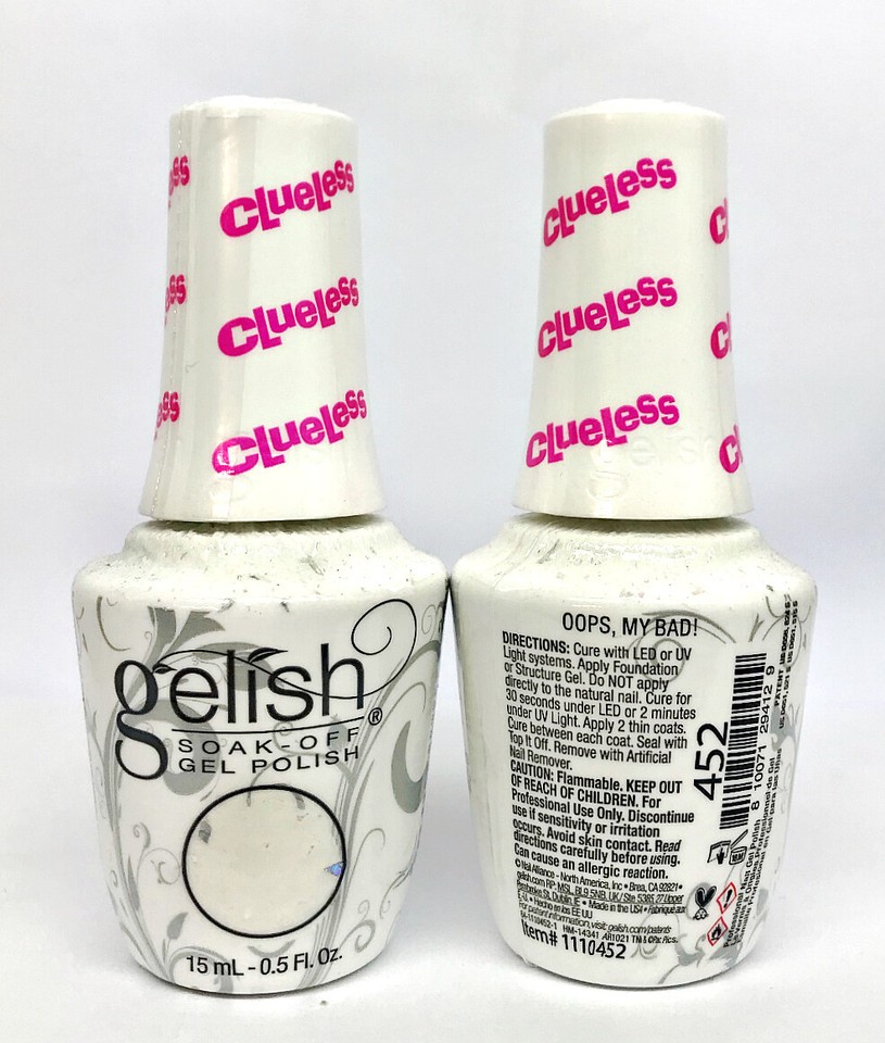 Harmony Gelish - CLUELESS Summer 2022 Collection - Pick Any Shade .5oz ...