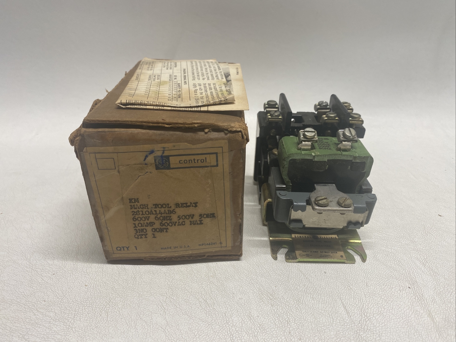 NIB GE CR2810A14AB Machine Tool Relay | eBay