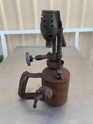 Lanz Bulldog vintage hot bulb tractor starting lamp blow torch. | eBay ...