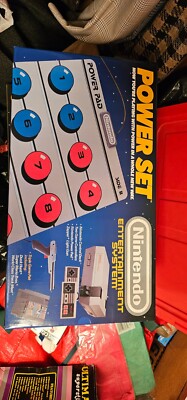 First Print Original Nintendo NES Power Set Complete In Box Game Pad ...