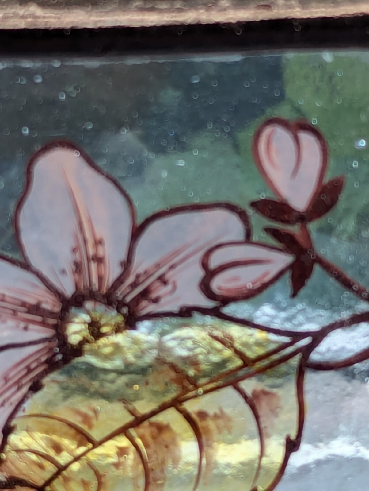 Outstanding Decorative Victorian Stained Glass Fanlight Window | eBay UK