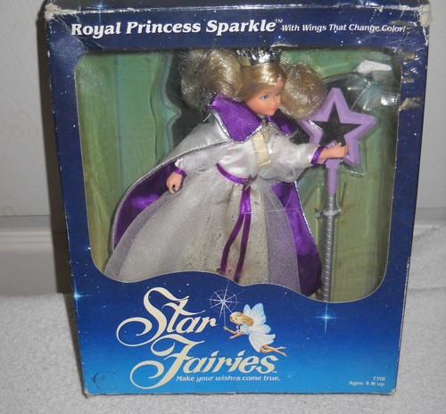 #11907 NRFB Vintage Tonka Star Fairies Royal Princess Sparkle Doll | eBay