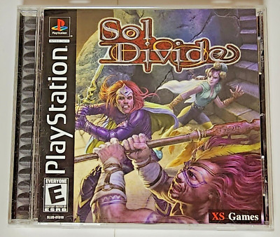 Sol Divide Sony PlayStation PSX PS1 Complete in Box CIB Tested ...