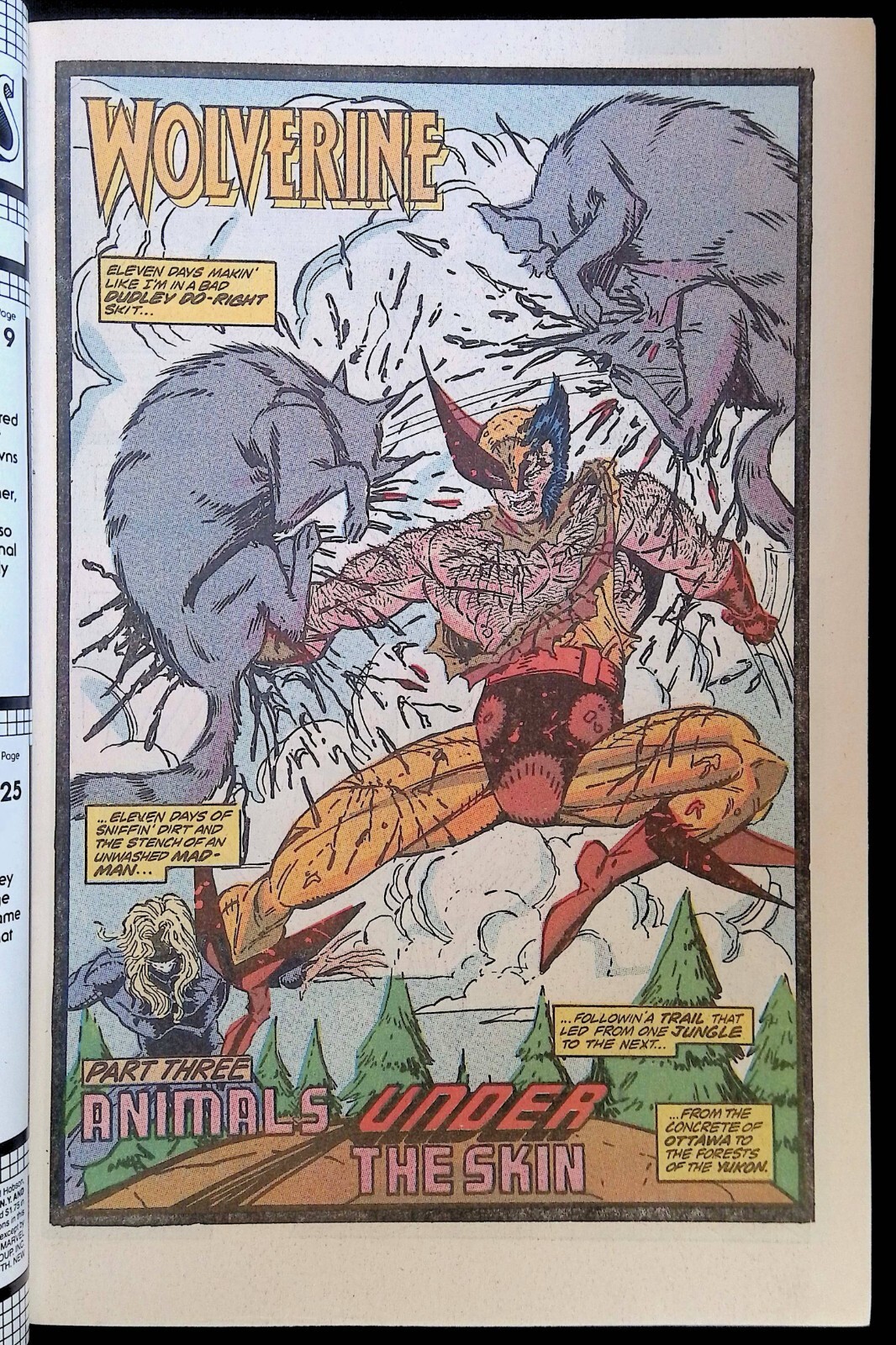 MARVEL COMICS PRESENTS VOL. 1 #53 ~ VF- 1990 ~ FRED BUTLER COVER, JIM ...