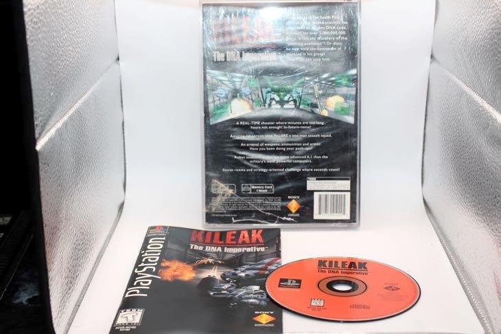 Kileak: The DNA Imperative CIB LONG BOX PS1 PLAYSTATION ONE 1 MIRROR FINISH | eBay