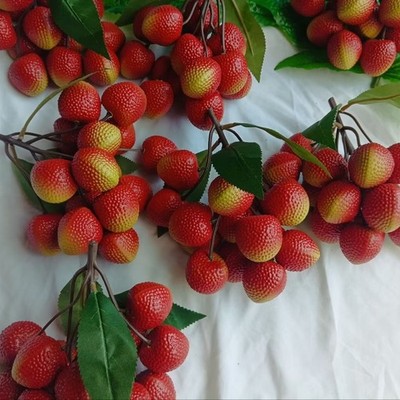 For Photography Props Lychee Fruit Skewer Photography Props Lifelike ...