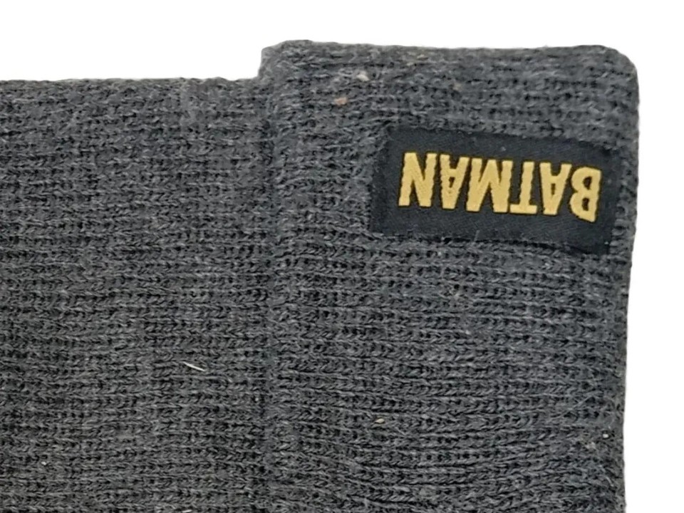 DC Batman Bonnet Homme Gris Chiné Logo Casual | eBay