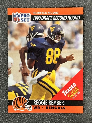 1990 Pro Set - Draft Reggie Rembert #697 (RC) | eBay
