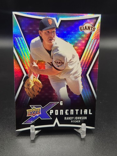 2009 Upper Deck X - Xponential 6 Randy Johnson #X6-RJ for sale online ...