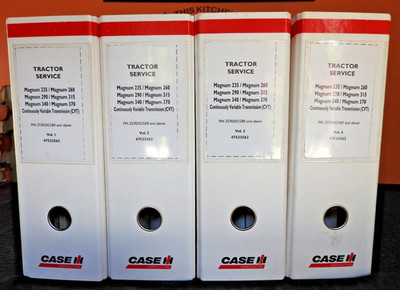2011-13 Case IH Magnum 235 260 290 315 340 370 CVT TRANS Tractor ...