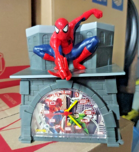 THE AMAZING SPIDER-MAN Marvel Clock And Bank Spider-Man 2008 | eBay