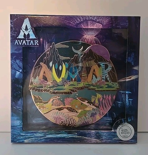 DISNEY D23 Expo 2022 AVATAR BOXED PIN X-Large Jumbo LE 200 New Pandora ...