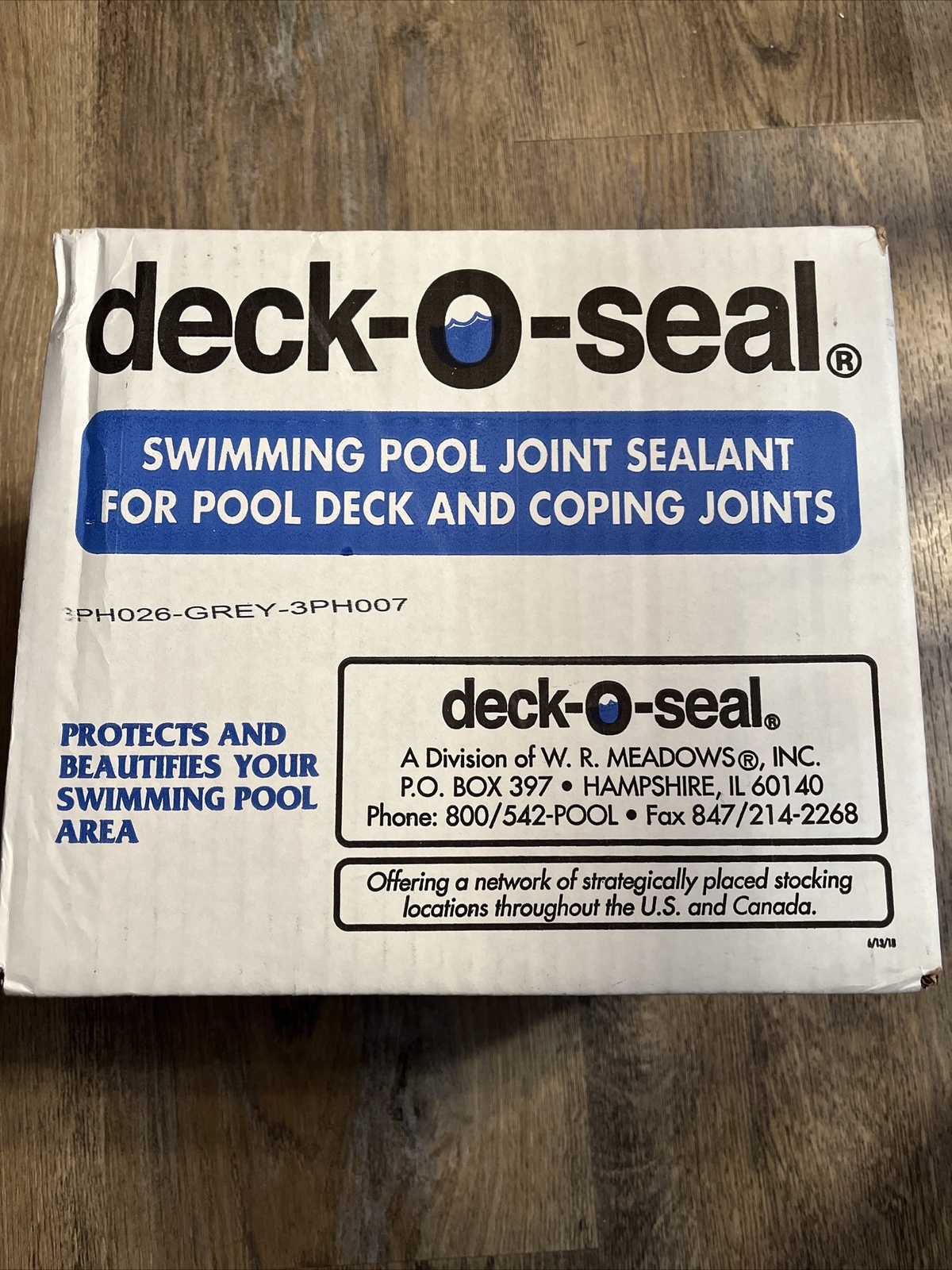 Deck-O-Seal Swimming Pool Joint Sealant Stone Gray Pool Deck & Coping ...