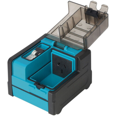 ULTRACHARGE 15A to 10A ADAPTOR RCD SAFETY Portable Single Power Socket ...